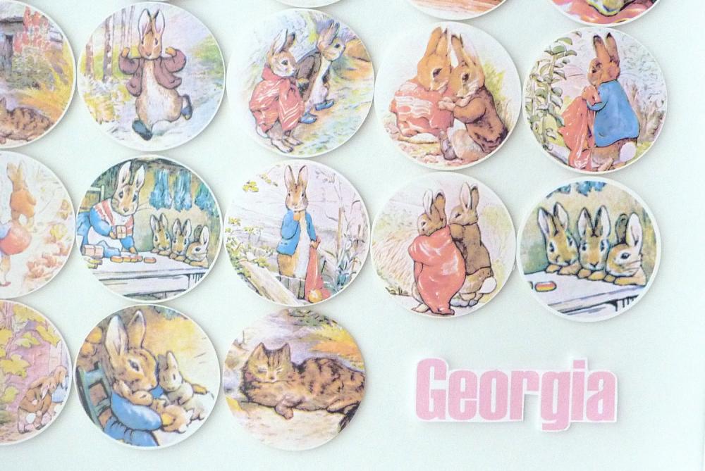 Personalized Art. Limited Edition Peter Rabbit Keepsake Box Frame on Luulla